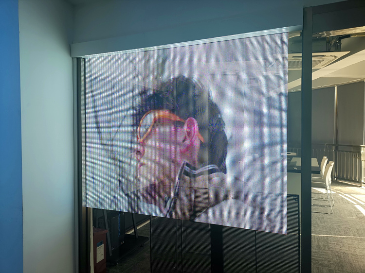 Top Quality Transparent led display 6mm 5V Retail Stores Airports ...