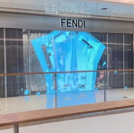 Transparent Advertising Led Video Wall Panel Crystal Rgb Glass Thin ...