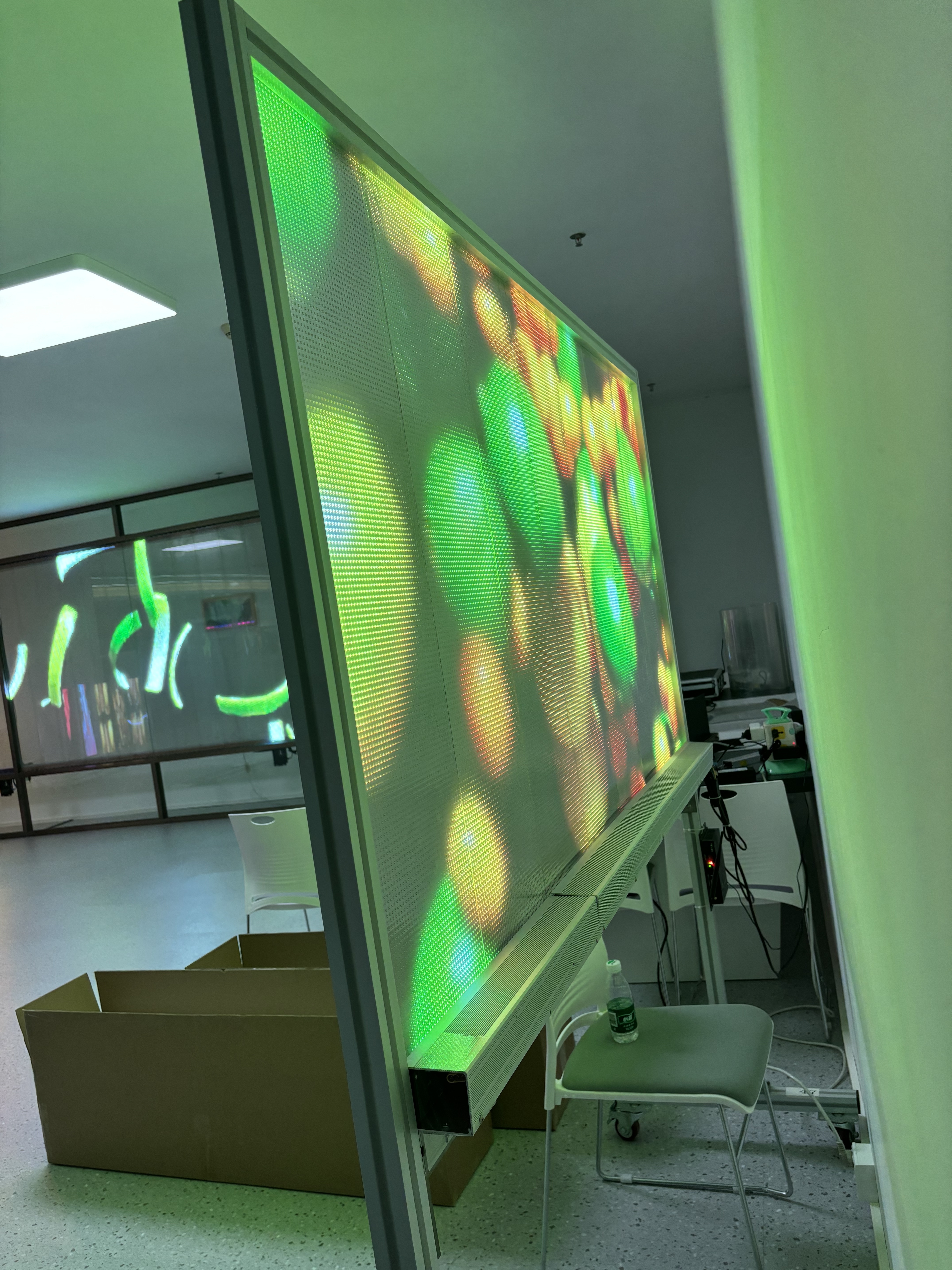 Glass Storefront Transparent LED Display Flexible Transparent LED ...