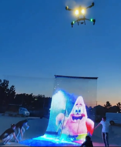 P20 Drone LED personalizado para exterior Ultra-Light HD Screen ...